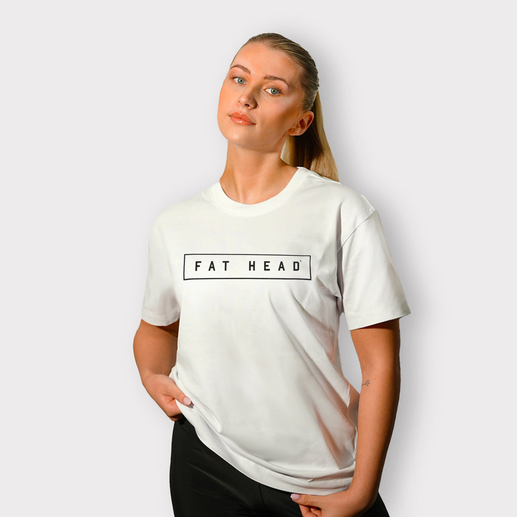 Fat Head T-Shirt White – Team RH Fitness