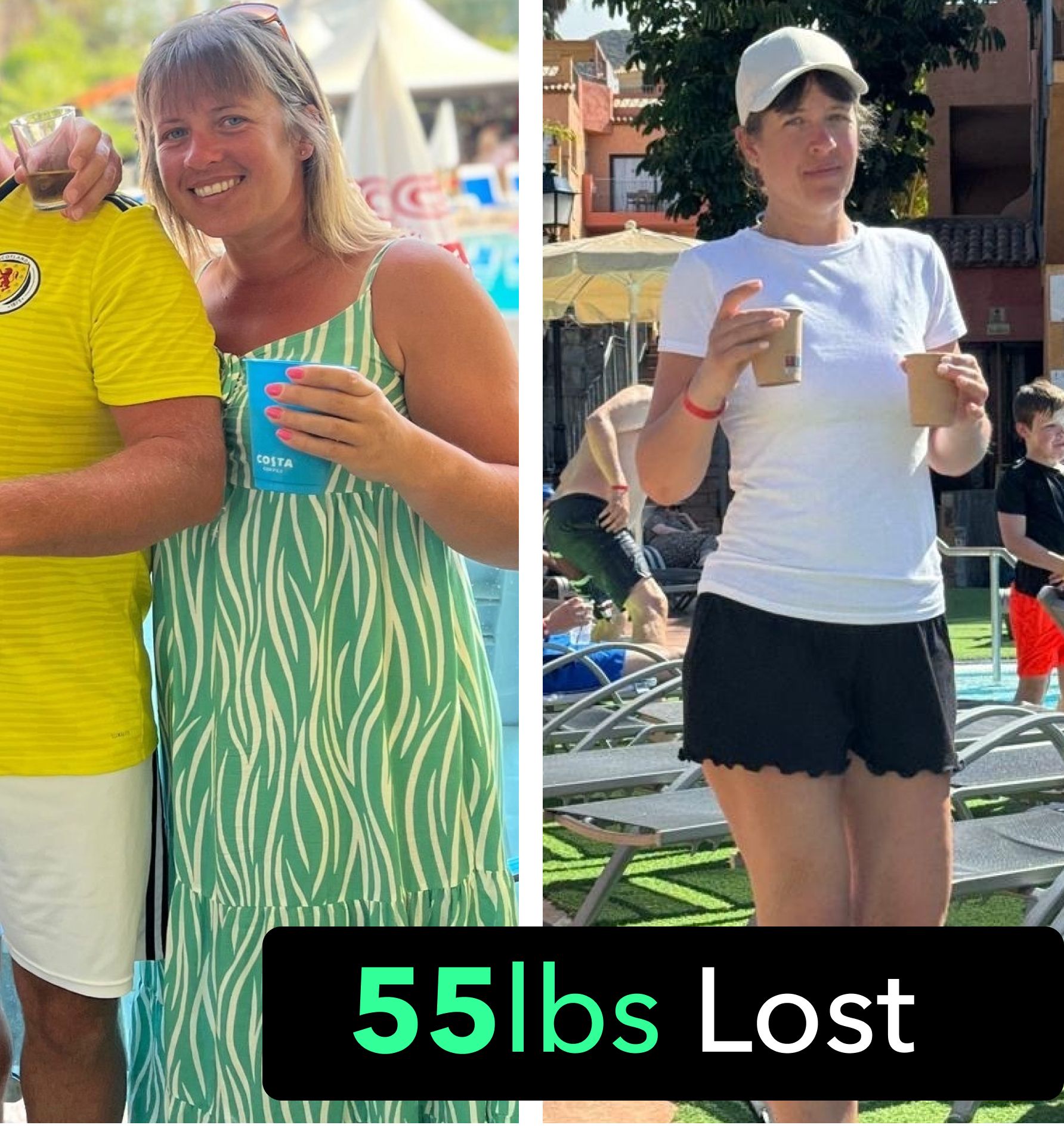 Gemma lost 55lbs with Team RH!
